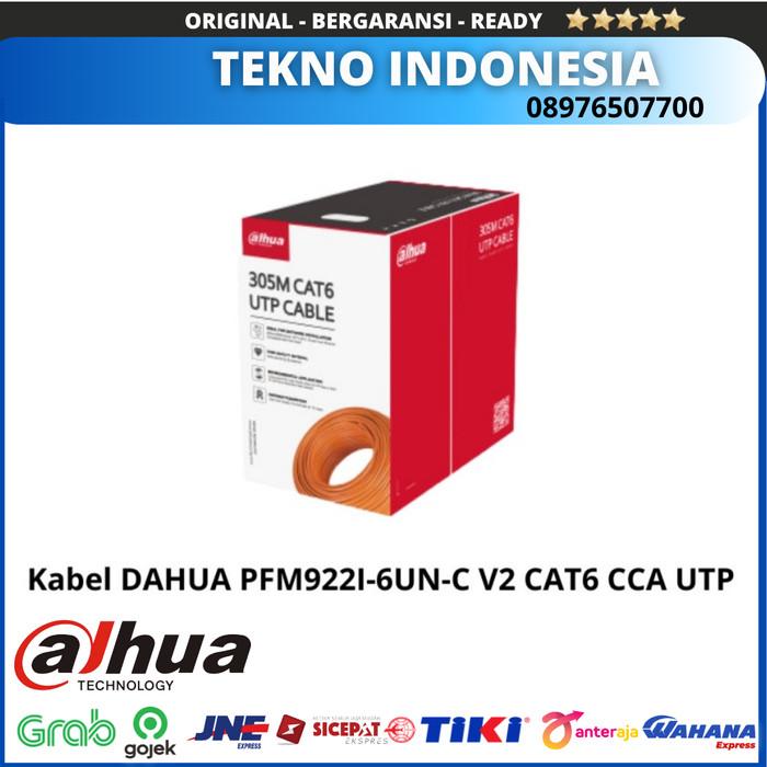 Jual PTR Kabel DAHUA PFM922I-6UN-C V2 CAT6 CCA UTP Cable CCTV IP - Biru ...