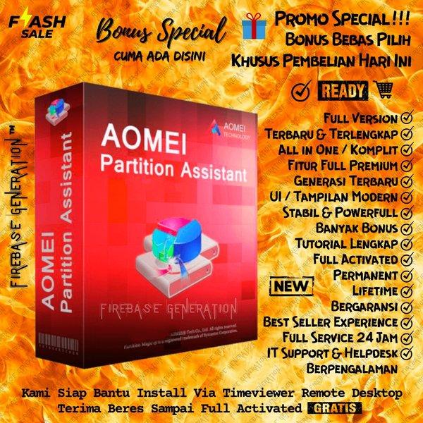 Jual AOMEI Partition Assistant Full Version Versi Untuk Komputer PC ...