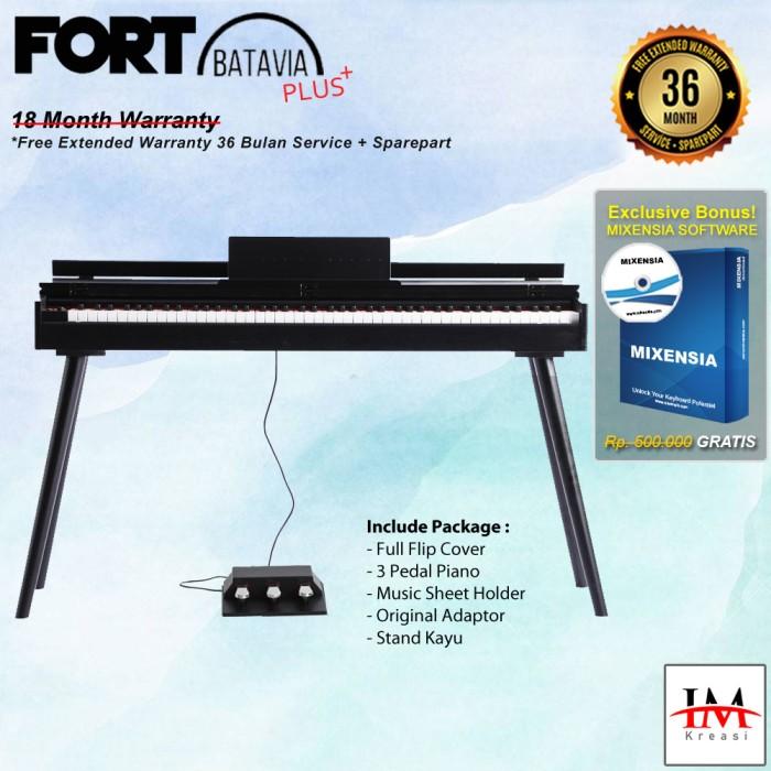 Jual Digital Piano Fort Batavia PLUS Garansi Resmi / BataviaPLUS ...