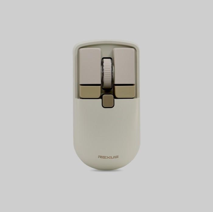 Jual Rexus QB400 Mouse Office Wireless Bluetooth QB 400 - BEIGE ...
