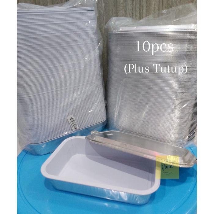 Jual Aluminium Foil Wadah Kontainer - Tipe ax-350 isi (10 pcs) - Kab ...