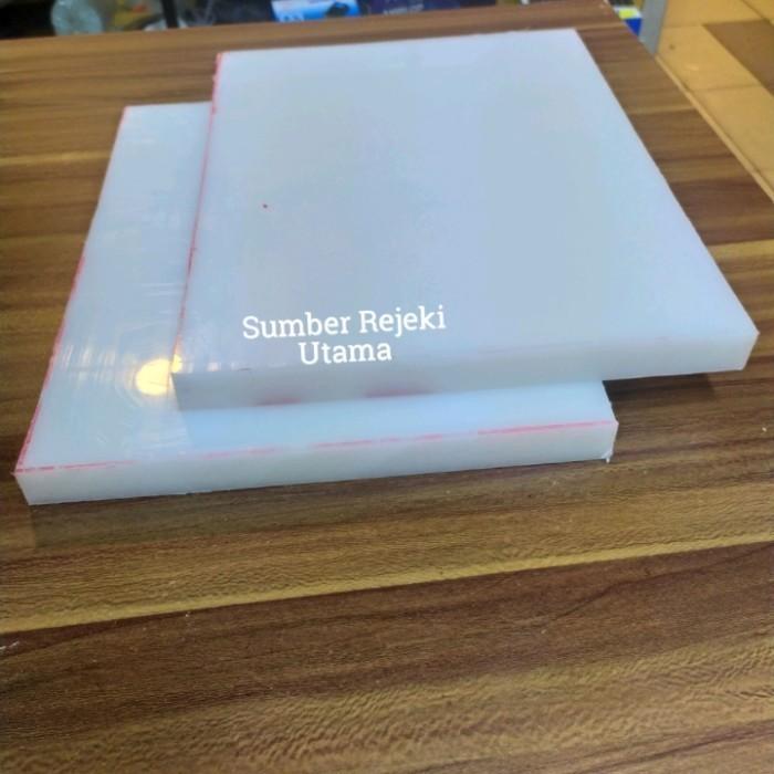 Jual Nylon PE Putih lembaran ( Polyethylene Sheet ) 10mm x 60cm x 100c Best - Kota Surabaya ...