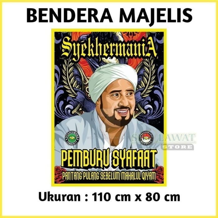 Jual Bendera Mafish Merah Logo / Bendera Syekher / Bendera Majelis 1 ...