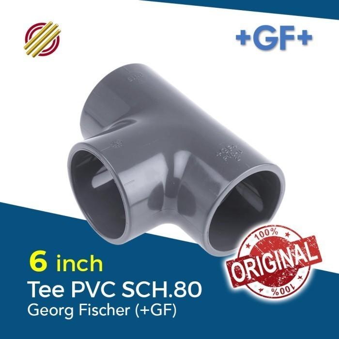 Jual TEE PVC SCH80 (SxSxS) Semua Ukuran / PVC Schedule80 Georg Fischer ...