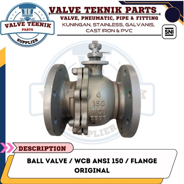Jual BALL VALVE WCB ANSI 150 3" inch / FLANGE / ORIGINAL - Jakarta ...