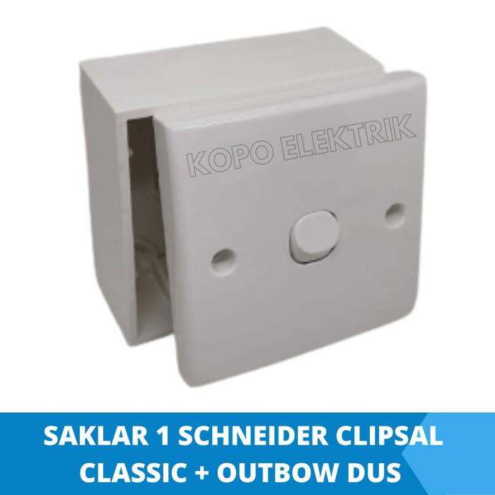 Jual Saklar / Stopkontak Schneider Clipsal Classic + Outbow Dus - S1 ...