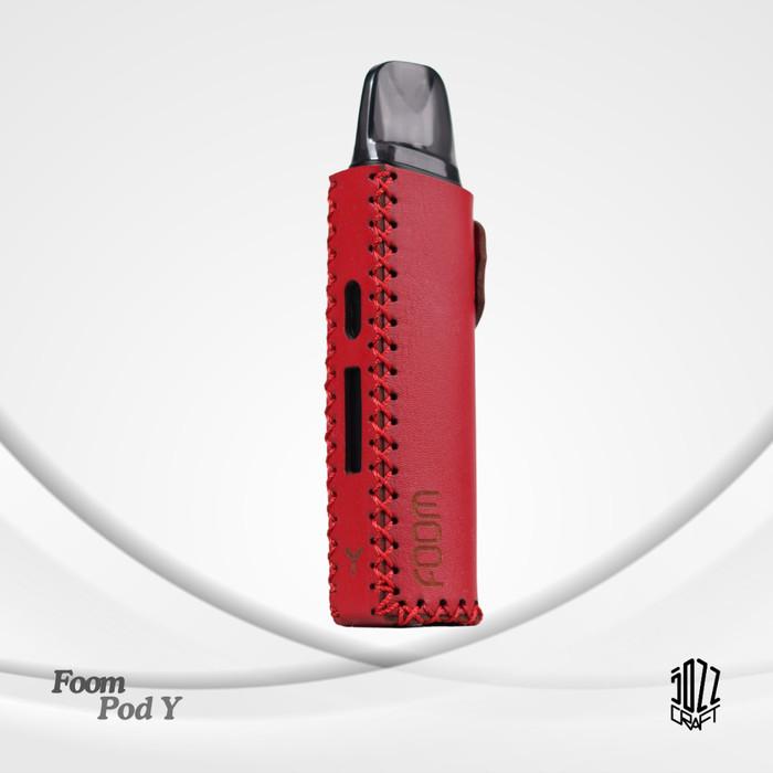Jual Foom Pod Y Premium Sleeve Case Free Lanyard - Hitam - Merah - Kab ...