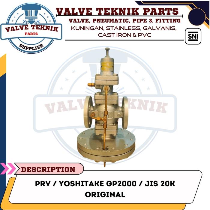 Jual PRV PRESSURE REDUCING VALVE 20K GP2000 YOSHITAKE 3" inch / FLANGE ...