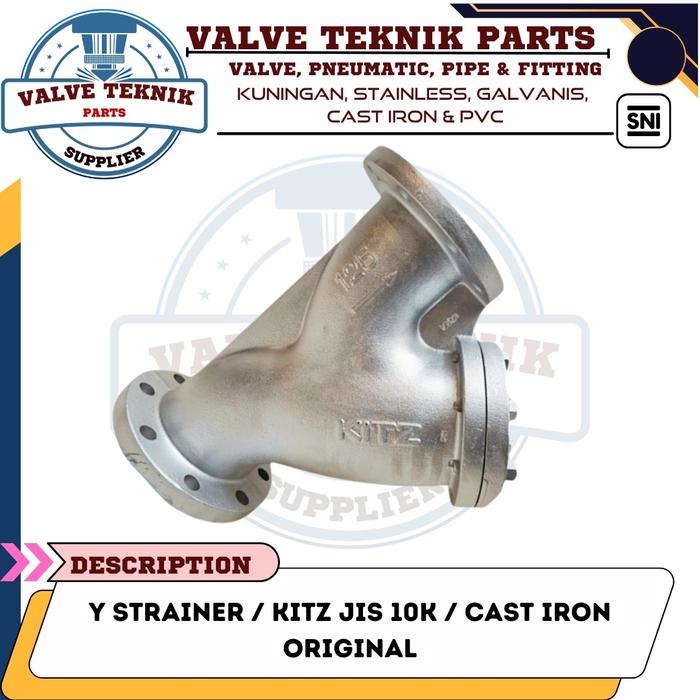 Jual Y STRAINER 10K KITZ CAST IRON 8" inch / FLANGE / ORIGINAL ...