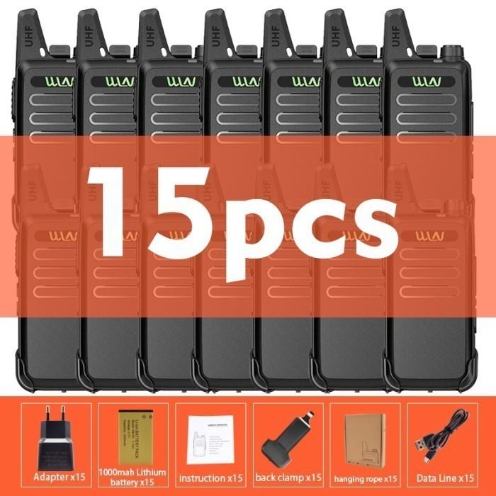 Jual （Instan）Ht WLN C1 15pcs UHF Ht Wlan Genggam Jarak Jauh Anti Jatuh ...