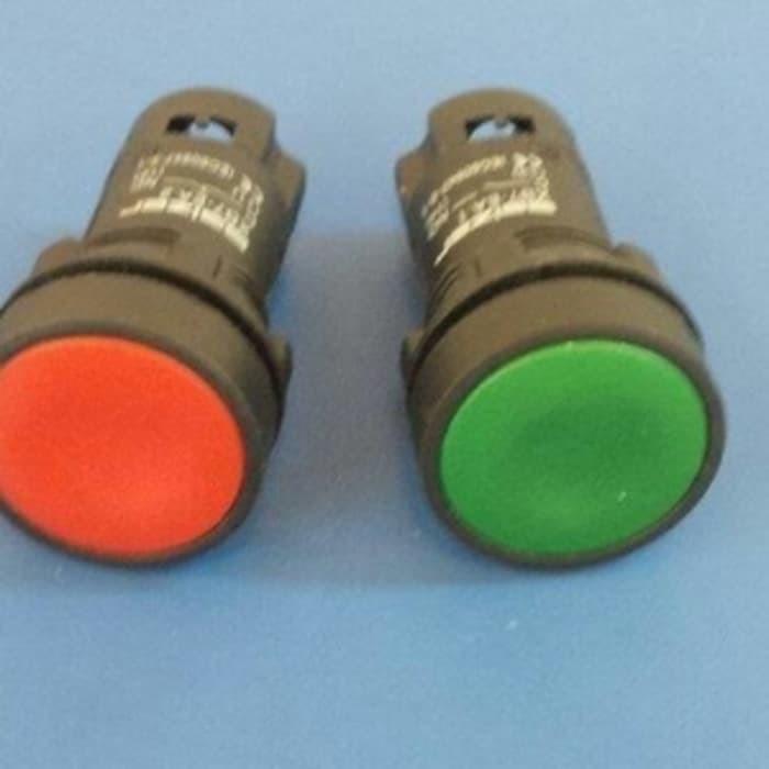 Jual NEW Push Button Fort 22mm XB7-EA / XB7 merah - hijau - Kab ...