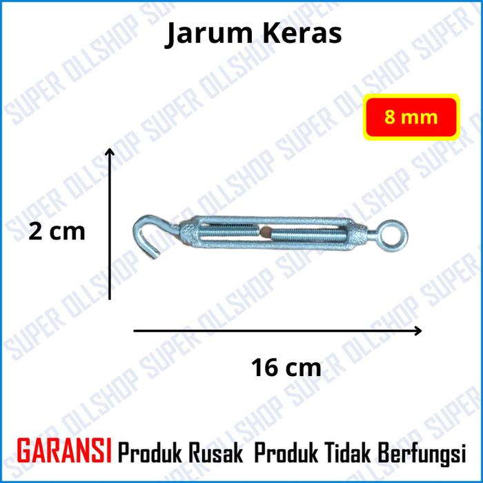 Jual Jarum Keras 8mm 10mm Spanskrup / Turnbuckle / Tarikan Seling ...