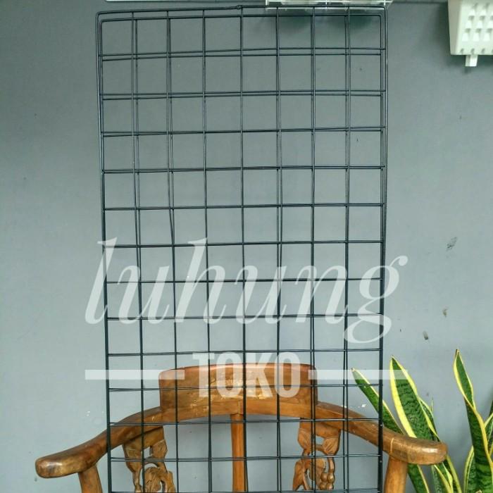 Jual Kawat Ram Besi Dinding / Tempel Pot Bunga - Tanaman Cantik Putih ...