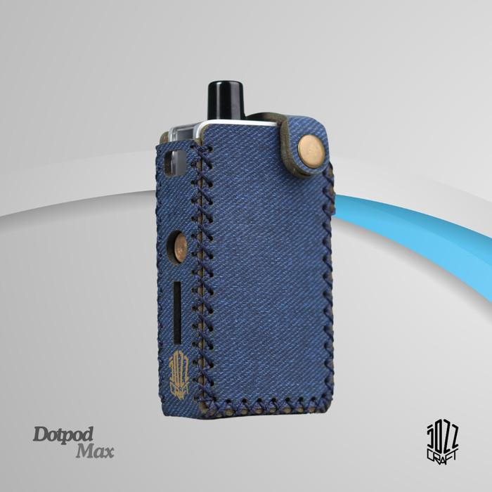 Jual Premium Leather Sleeve Case Dotpod Max Free Lanyard Bozz - Blue ...