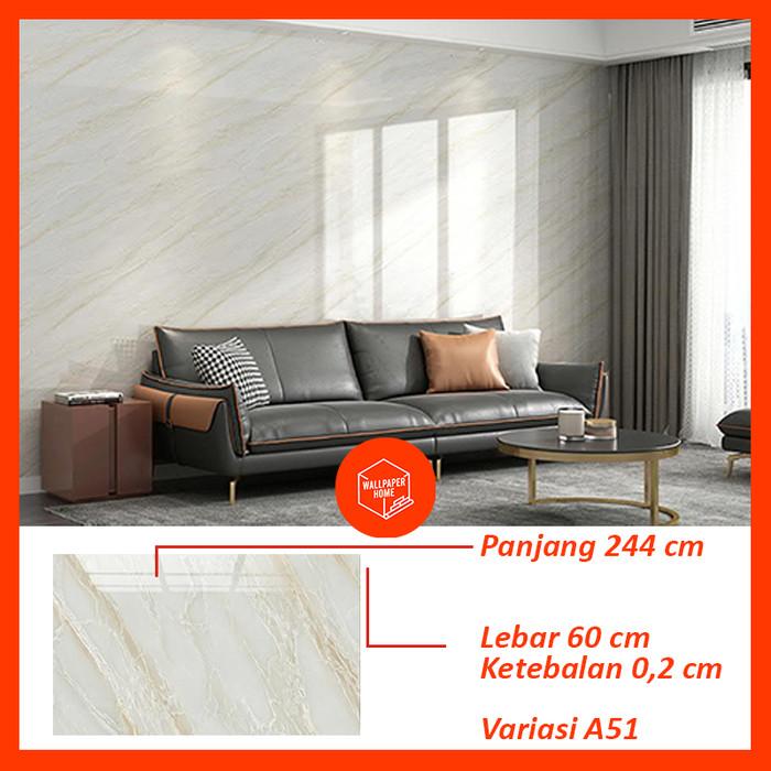 Jual Wallpaper Home - Wallpaper dinding Vinyl Marble 1.2 x 2.5 Meter Wallpaper Foam Granit Tebal ...
