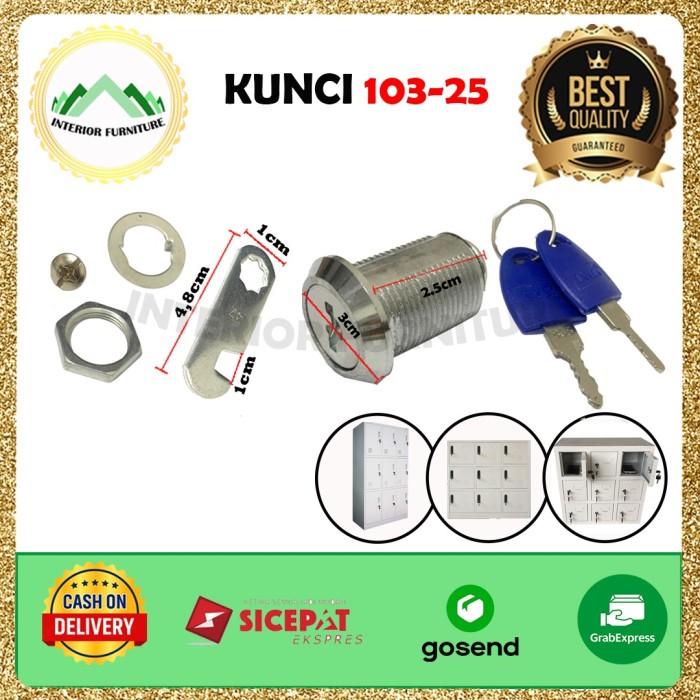 Jual Camlock 103 16mm - 30mm atau Kunci Loker Besi atau Kunci Loker Kait - HL103-20 - Jakarta ...