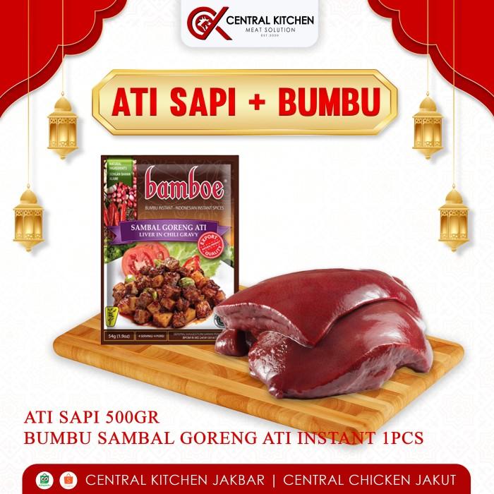 Jual AUS Beef Liver / Hati Sapi Impor / Ati Sapi Impor 500gr - Hati ...