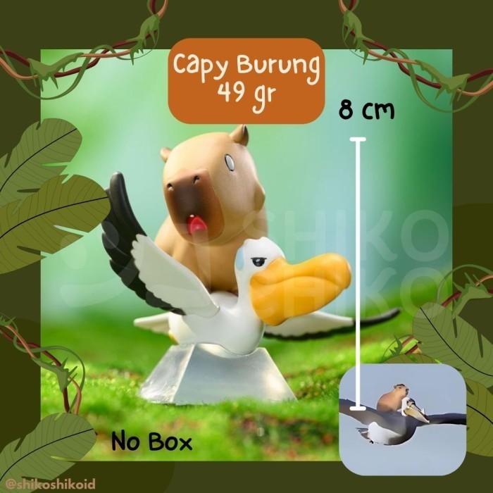 Jual FGCcpy Figure Chibi Kapibara Capy Capybara Funny Pose dengan Hewan ...
