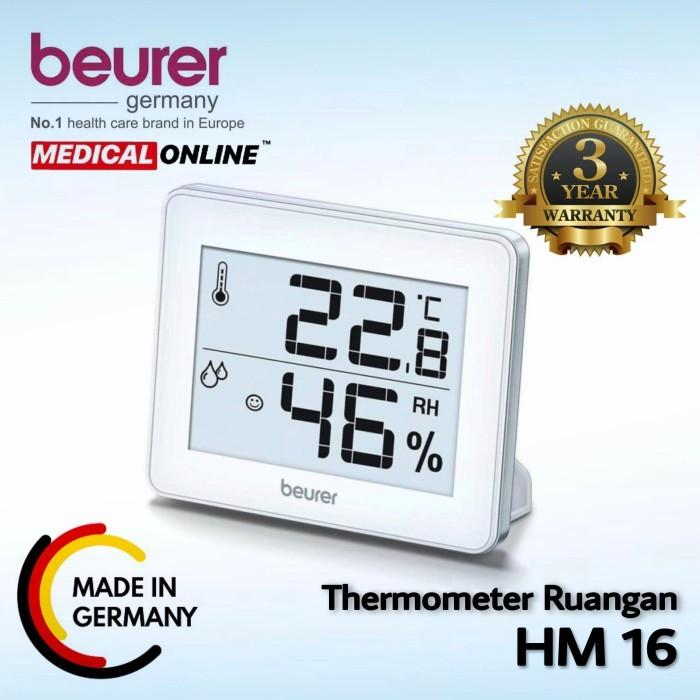 Jual HYGROMETER BEURER HM-16 HM16 / THERMOMETER RUANGAN MEDICAL ONLINE ...