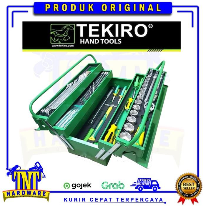 Jual TEKIRO TOOL BOX SET 66 PCS/MEKANIK TOOLS /ALAT PERKAKAS /TOOL SET ...