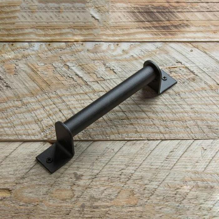 Jual gagang pintu besi industrial - wrought iron door handle - 3/4 ...