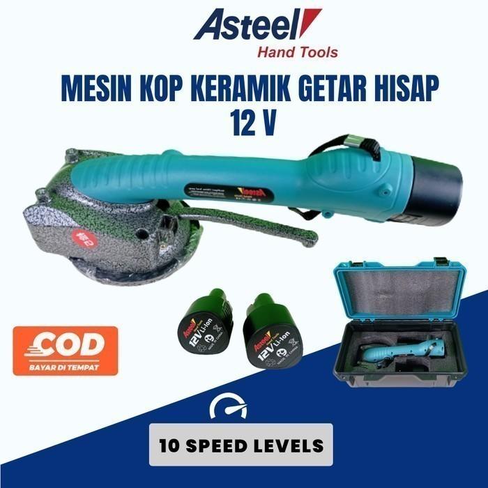 Promo Alat Mesin Kop Hisap keramik getar cordless Tile Vibration ...