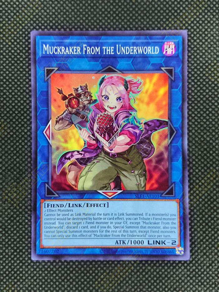 Jual YuGiOh AE SLF1-AE101 Muckraker From the Underworld - Super Rare ...