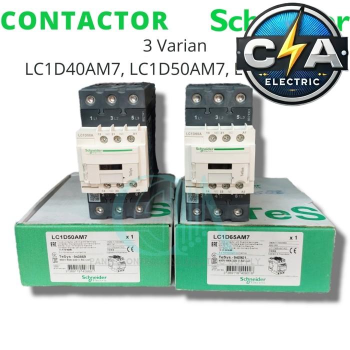 Jual Contactor Schneider Kontaktor LC1D65AM7 220V LC1D65A ORIGINAL ...