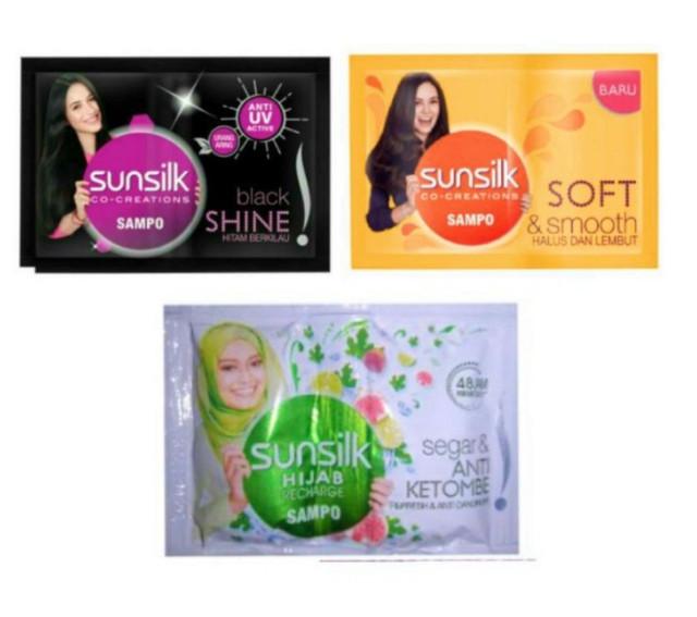 Jual Shampoo Sunsilk Sachet Renceng / Shampoo Sunsilk Renteng isi 12 10 ...