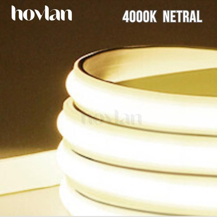 Promo Lampu Selang Neon Flex Susu Cob Hovlan Led Strip 220v Dotless ...