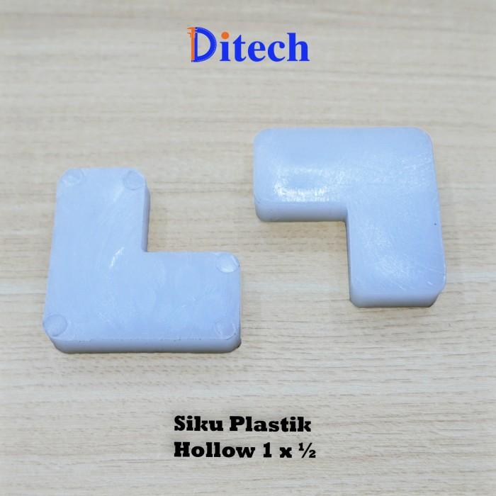 Jual PREMIUM Siku Plastik Sambungan Aluminium Hollow/Frame/Casement ...