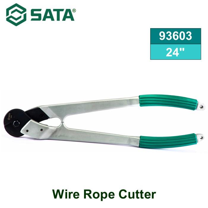 Promo Tang Potong Kawat 93603 Wire Rope Cutter 24" Sata Tools - Jakarta ...