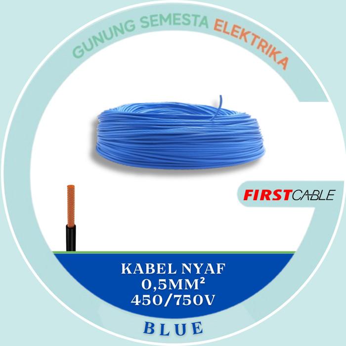 Jual KABEL NYAF 0.5mm2 450/750V *FIRST CABLE* - Putih - SYT ELECTRIC ...
