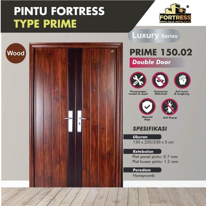 Jual PINTU BAJA FORTRESS PRIME 150.02 / PINTU FORTRESS 150 CM / KAYU ...