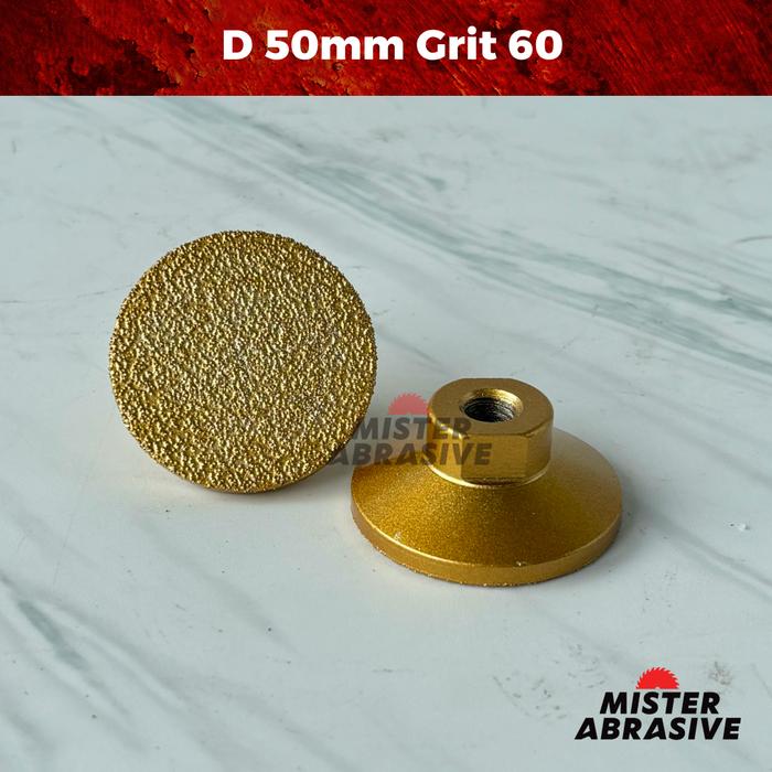 Jual Diamond Grinding Wheel Arc Chamfering Flat Bevel Mata Gerinda ...