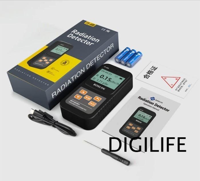 Jual Dosimeter Nuclear Radiation Monitor FS-600 XRAY Gamma Bosean ...