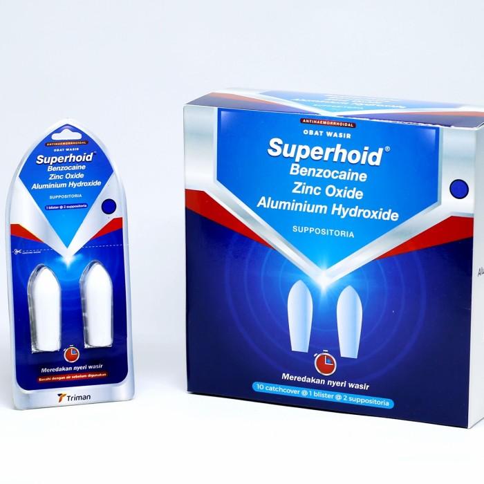 Jual Superhoid Suppositoria Anti Hemoroid obat Wasir Ambeyen isi 6 supp ...