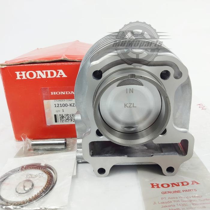 Jual ORIGINAL BLOK SEHER SET KOMPLIT PLUS PISTON KIT HONDA BEAT FI ...