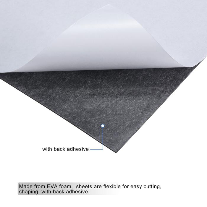 Jual Uxcell 1Pc Eva Foam Sheets Craft 1Mm Thickness Self Adhesive Back ...