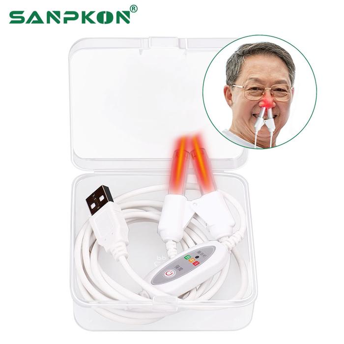 Jual 650nm Low Frequency Pulse Laser Sinusitis Rhinitis Nose Therapy ...