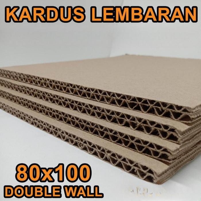 Jual Kardus Karton Lembaran Potongan Corrugated Sheet Doue Wall X1 Cm ...