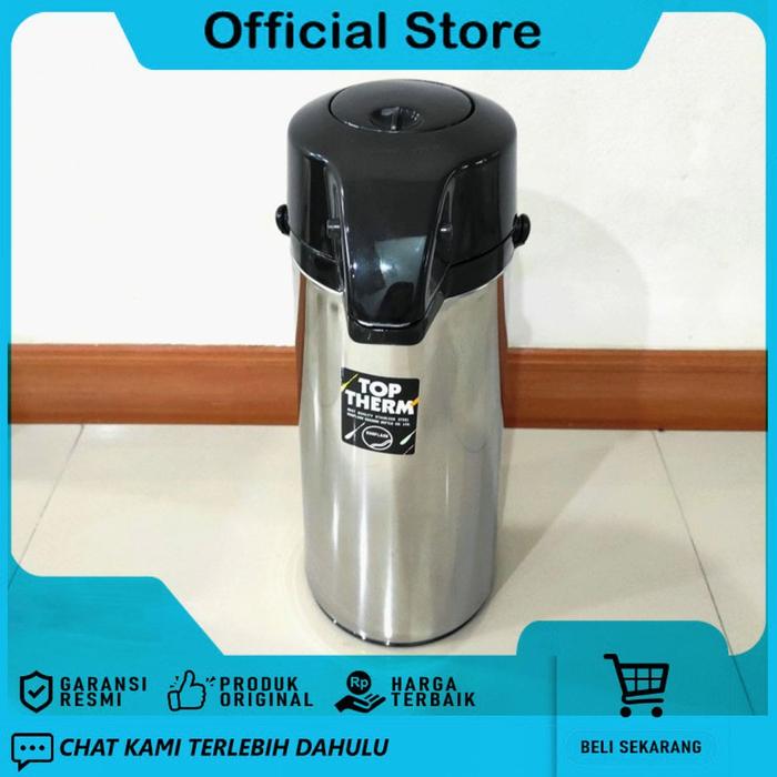 Jual Termos Pompa Air Panas / Termos Pencet kimitsu 2 Liter - termos ...