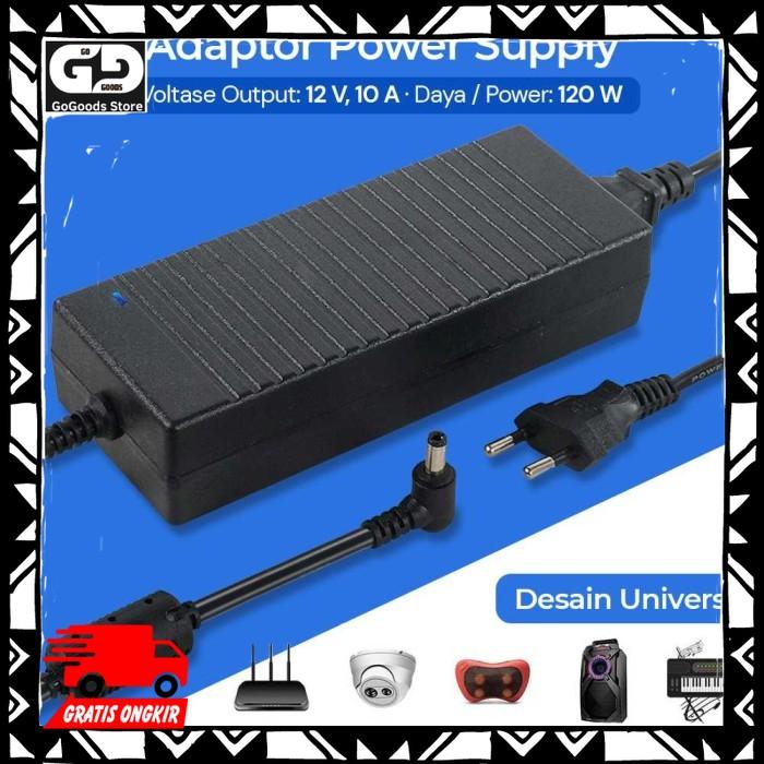 Jual Adaptor Power Supply Converter AC to DC 12V 10A 120W - PS ...