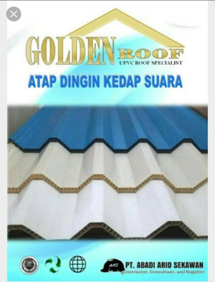 Jual atap upvc golden roof - 4m - 6m - Kota Tangerang Selatan - babangunan | Tokopedia