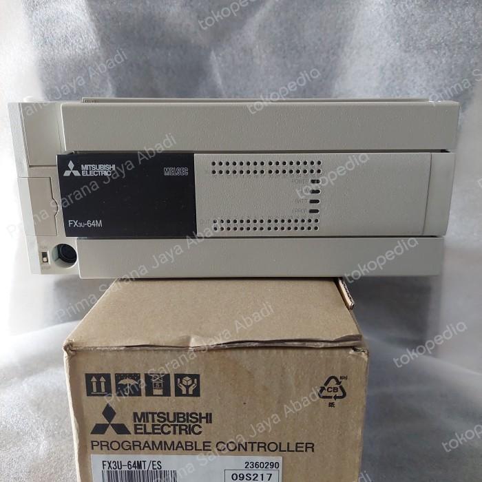 Jual FX3U-64MT/ES 64 i/o 100-240Vac PLC Mitsubishi Transistor Output Best - Jakarta Timur - AURO ...