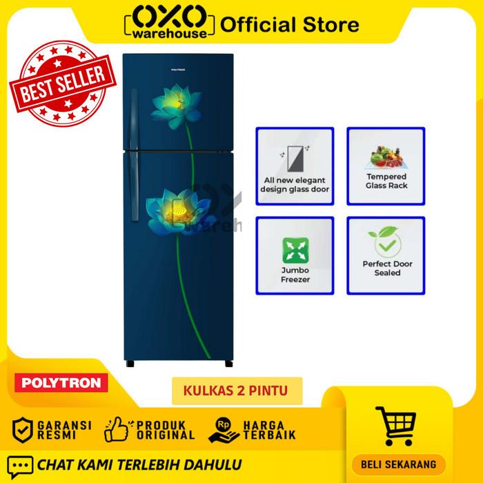 Jual KULKAS 2 PINTU POLYTRON PRB 237 FREEZER JUMBO LOW WATT - Kab ...