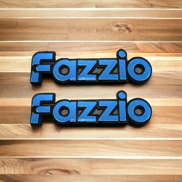 Jual Emblem Logo Fazzio 3D Akrilik - Biru - Kota Tangerang Selatan ...