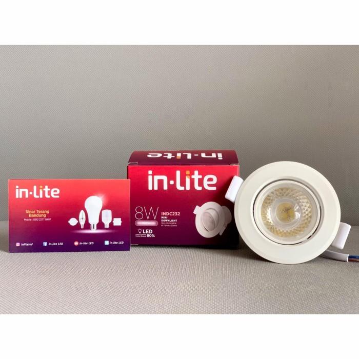 Jual LAMPU LED SPOTLIGHT MINI DOWNLIGHT INLITE 8W 8 WATT - INDC232 ...