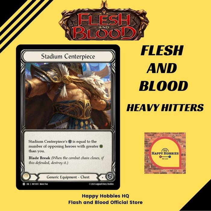 Jual Stadium Centerpiece Common HVY203 HEAVY HITTERS FAB Singles - Kota ...