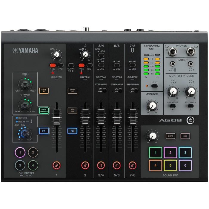 Jual Mixer YAMAHA AG08 8-Channel Live Streaming Mixer/USB Interface - Kota Malang - Musik Sound ...